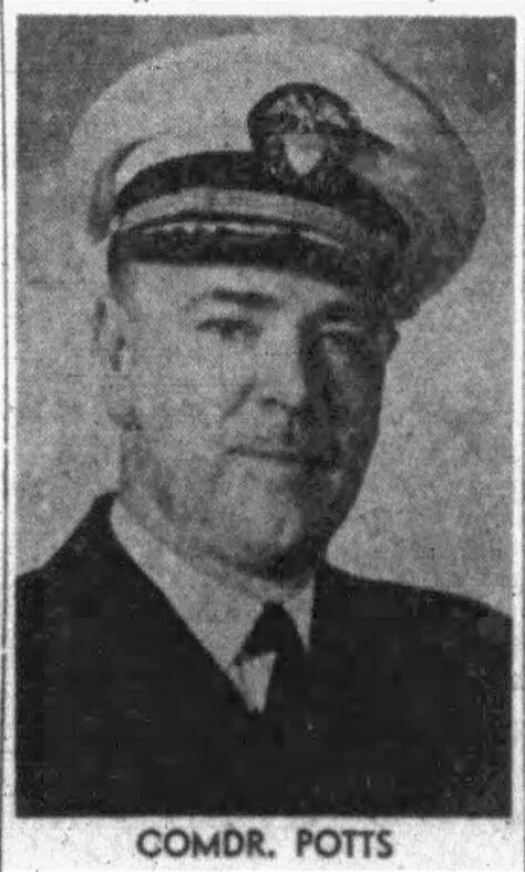 VMH: WILLIAM H. POTTS, CDR, USN